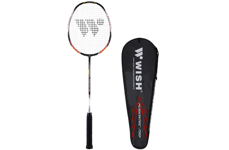 Eagle Sports | WISH BADMINTON RACQUET - FUSIONTEC 799 - ORANGE