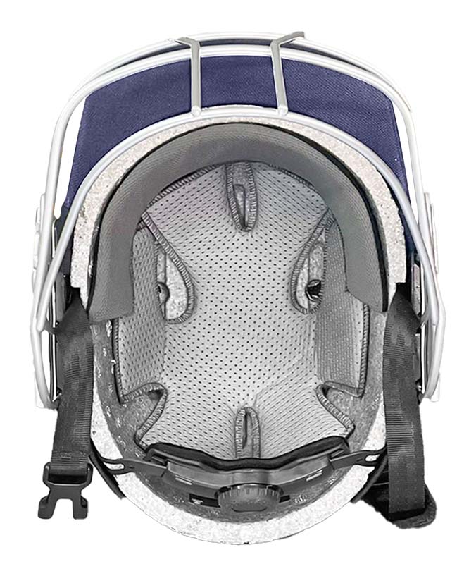 Eagle Sports | SHREY CLASSIC HELMET 2.0 WITH ADJUSTMENT DIAL NAVY JUNIOR